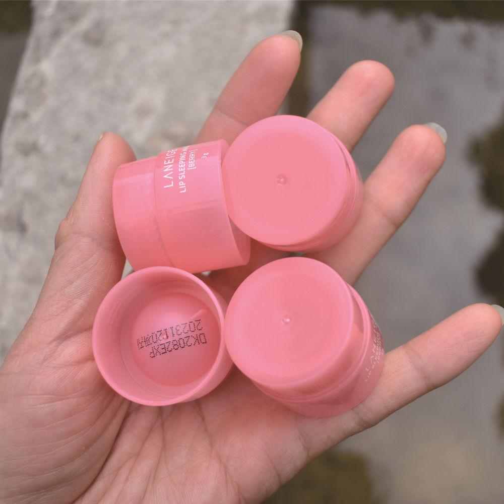 Маска для губ Laneige Lip Sleeping Mask mini (Berry) увляжняющая ...