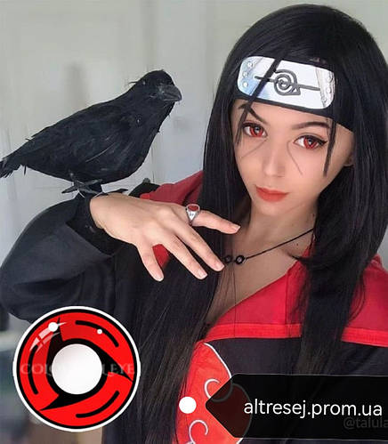 Цветные линзы красные маске крейзи линзы Sharingan Bladed (ID#1927606821), цена: 299 ₴, купить ...