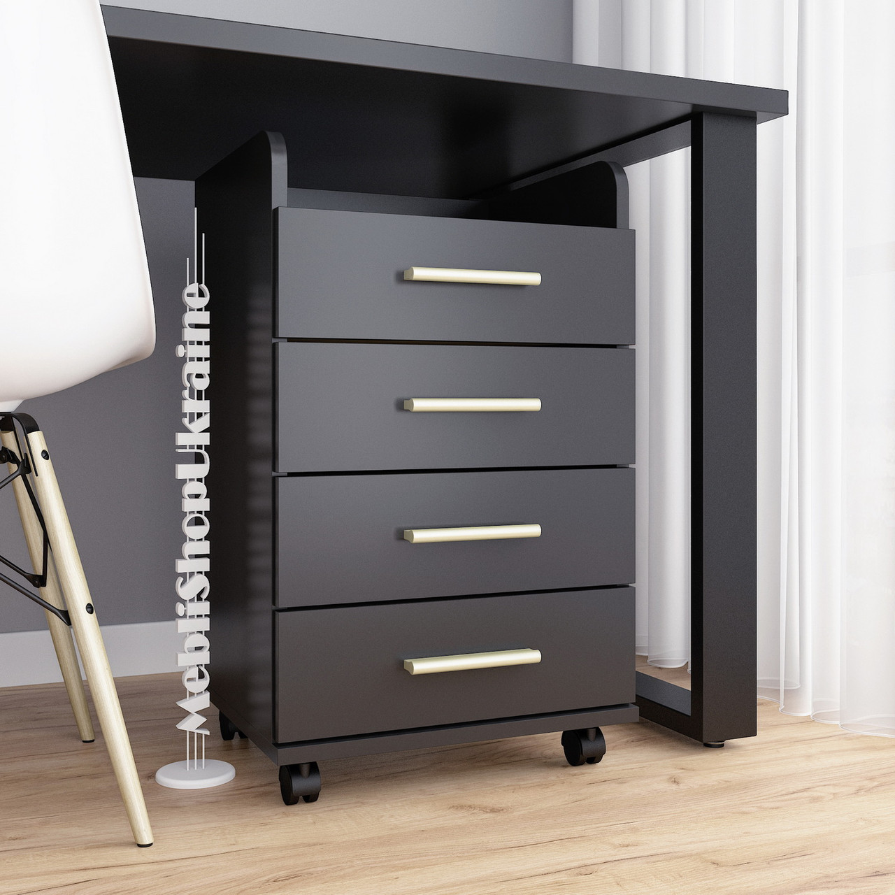 Офисная тумба на колесиках (ID#1007728230), цена: 1899 ₴, купить на Prom.ua