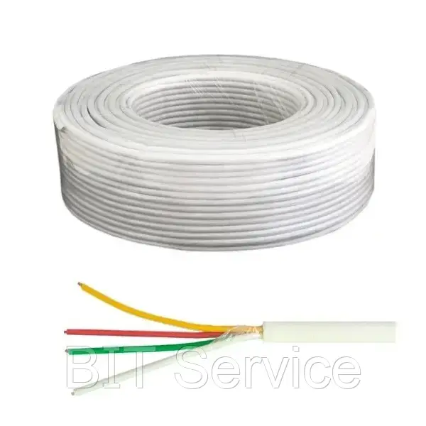 Купить Кабель сигнальний Одескабель W 4х0,22М (мідь/без екрана), 100 м ...