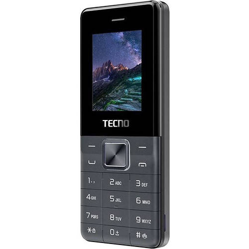 Купить Телефон кнопочный Techo T301 ser/ M1N30 Phantom Black 76317 ...