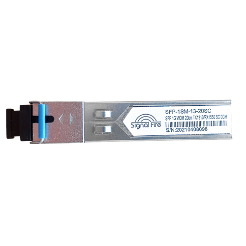 Купить Signal Fire SFP 1G WDM 20km TX1310/RX1550 SC DDM (SFP-1SM-13 ...