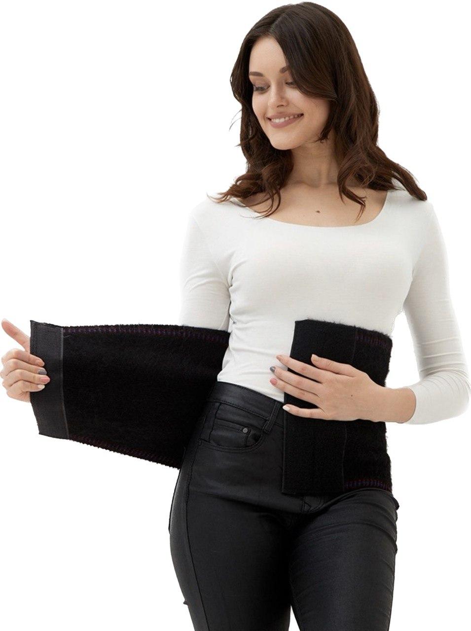 Еластичний пояс із собачого хутра на липучці Morteks, Зігріваючий пояс ...