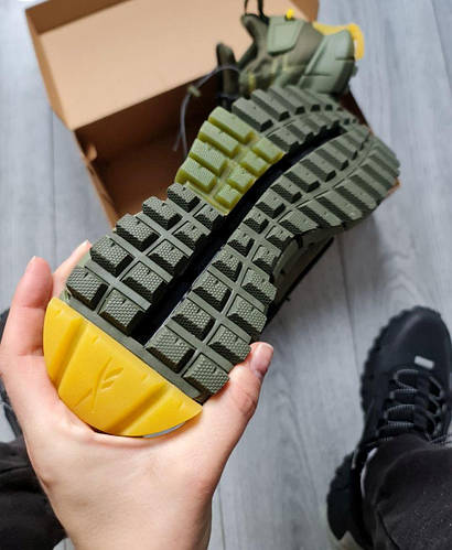 Купить Мужские Кроссовки Reebok Zig Kinetica Khaki Зеленые Рибок 41,45 ...