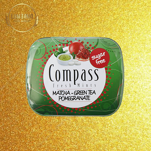 Леденцы Compass со вкусом матчи, зеленого чая и граната Matcha-Green ...
