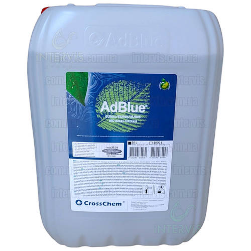 Жидкость AdBlue / АДБЛЮ CrossChem для катализаторов (мочевина) 20л (ID ...