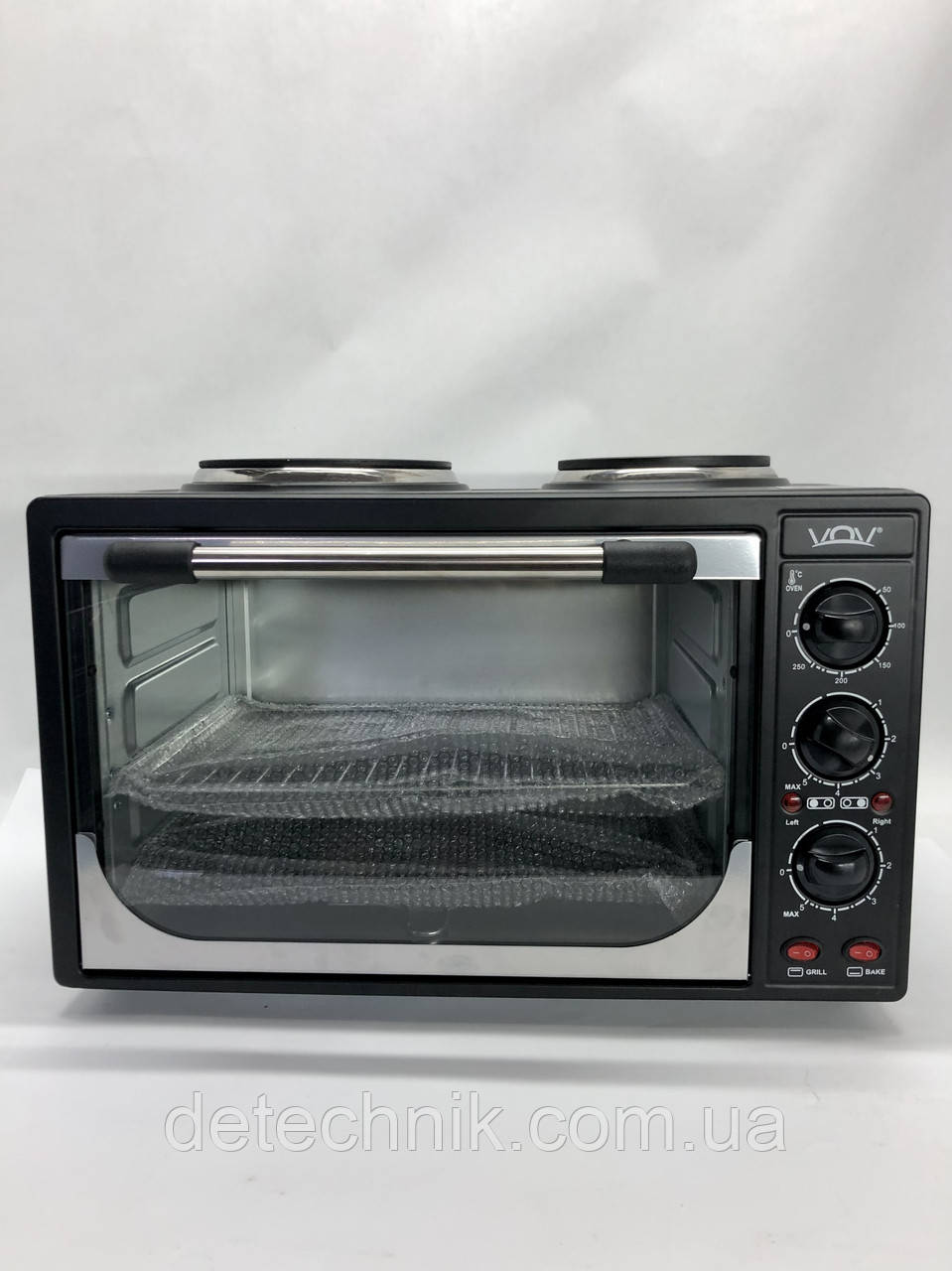 Электродуховка с двойной плитой VOV VEOHP-30L: продажа, цена в ...