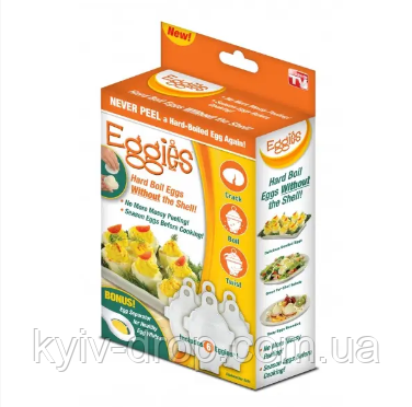 Форма Eggies для варки яиц без скорлупы (ID#1928873842), цена: 75 ...