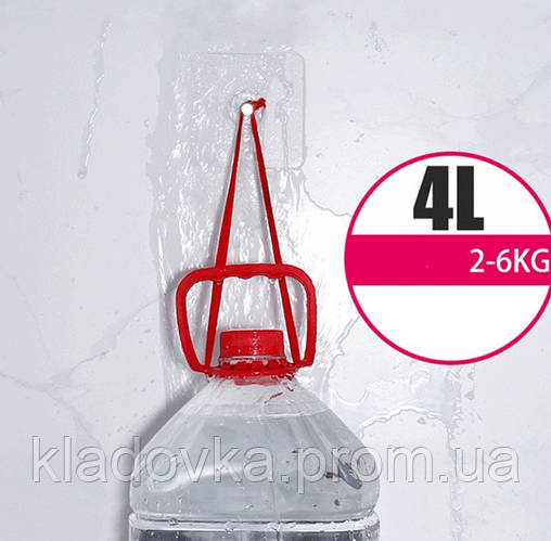 Держатель настенный с резьбой крючок-кнопка, гвоздь, крепление ...