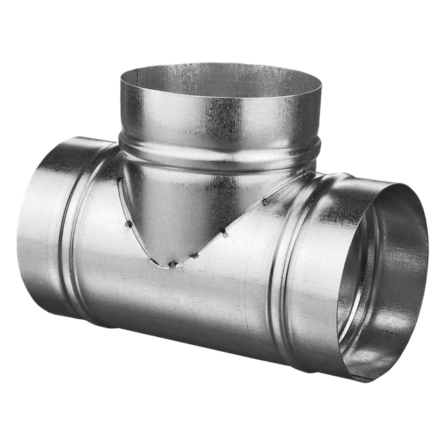 Трійники з оцинкованої сталі в Києві від компанії "VENTMIX.com.ua".