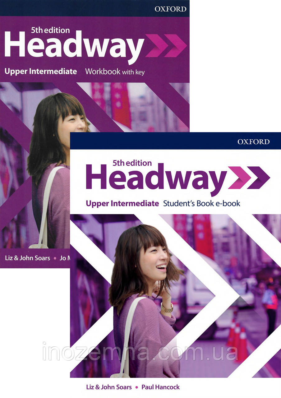 Headway 5th Edition Upper-Intermediate Student's Book + Workbook (комплект) (ID#1930257919 ...