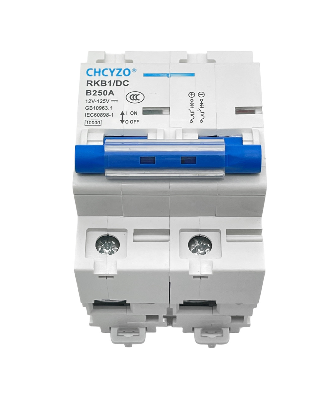 Автомат постоянного тока CHCYZO RKB1/DC B250A 2P 250A DC до 125V для ...