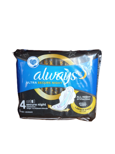 Гигиенические прокладки для критических дней Always Ultra Secure Night ...