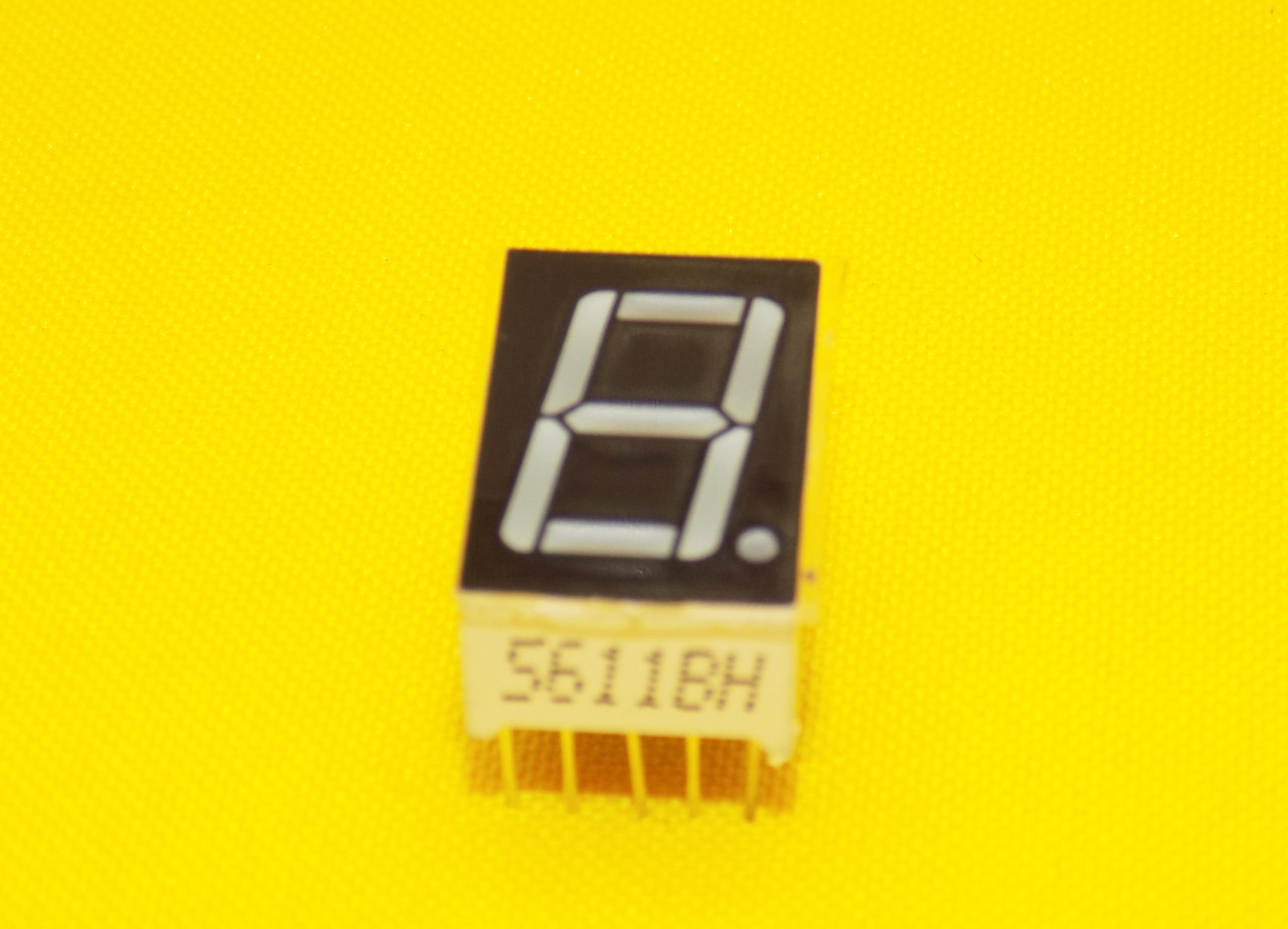 5611BH одноцифровой сигментный красный индикатор: продажа, цена в ...