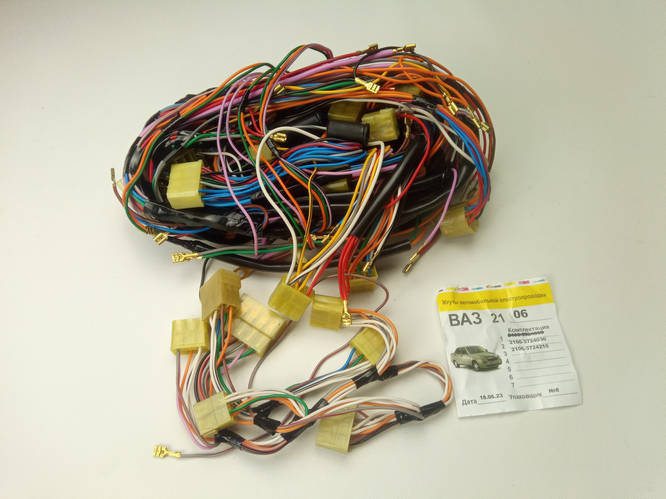 Купить Проводка ВАЗ 2106 (евро блоки), передняя (торпеда+капот) к-кт ...