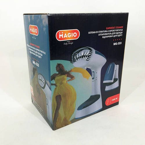 Компактный отпариватель MAGIO MG-333 | Щетка паровая для одежди | Маленький отпариватель SW-176 ...