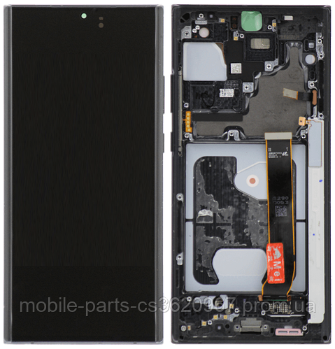 Дисплей модуль тачскрин Samsung N985 Galaxy Note 20 Ultra/N986 черный ...