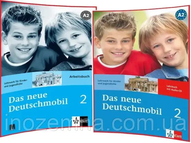 Купити Das neue Deutschmobil 2 Lehrbuch + Arbeitsbuch (комплект), ціна ...