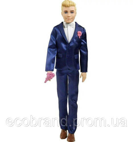 Купить Кен наречений з букетом і тортом Barbie Ken Doll, Blonde ...