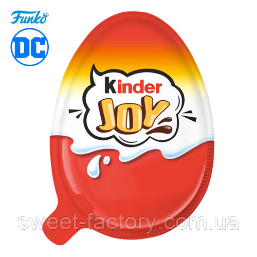 Купить Шоколадное яйцо Kinder Joy Funko DC Comics 20g, цена 59 ₴ — Prom ...
