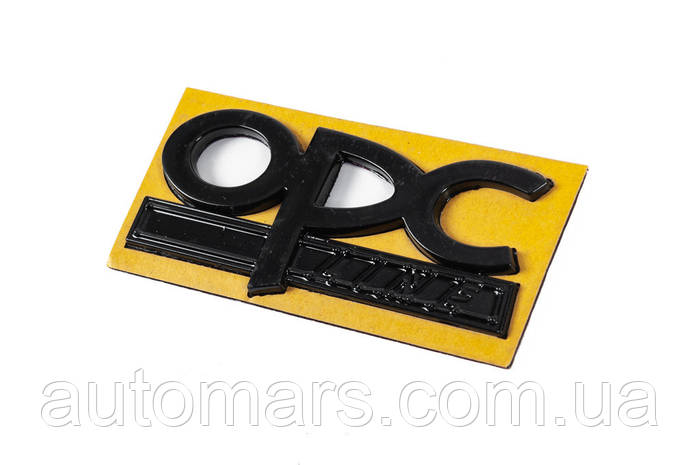 Эмблема OPC Line 32мм на 85 мм (Черный) для Тюнинг Opel (ID#1931500986 ...