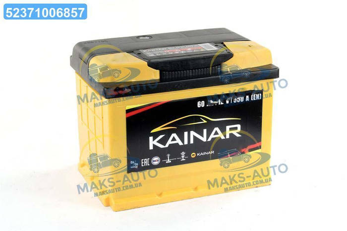 Купити Акумулятор 60Ah-12v KAINAR Standart+ (242х175х190), R, EN550 060 ...