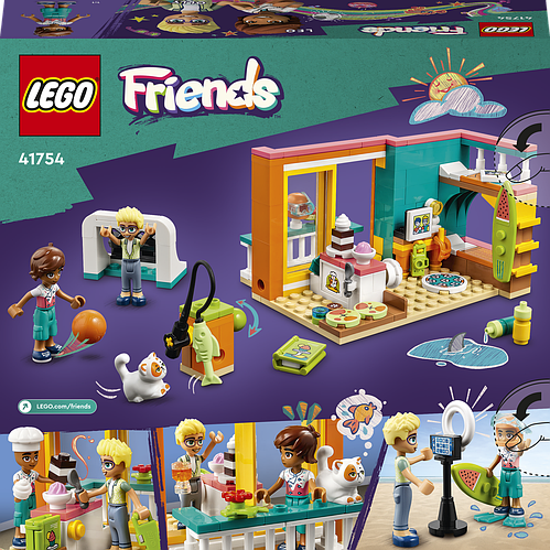 Купить Конструктор "LEGO" Friends Кімната Лео №41754(6), цена 703.60 ...
