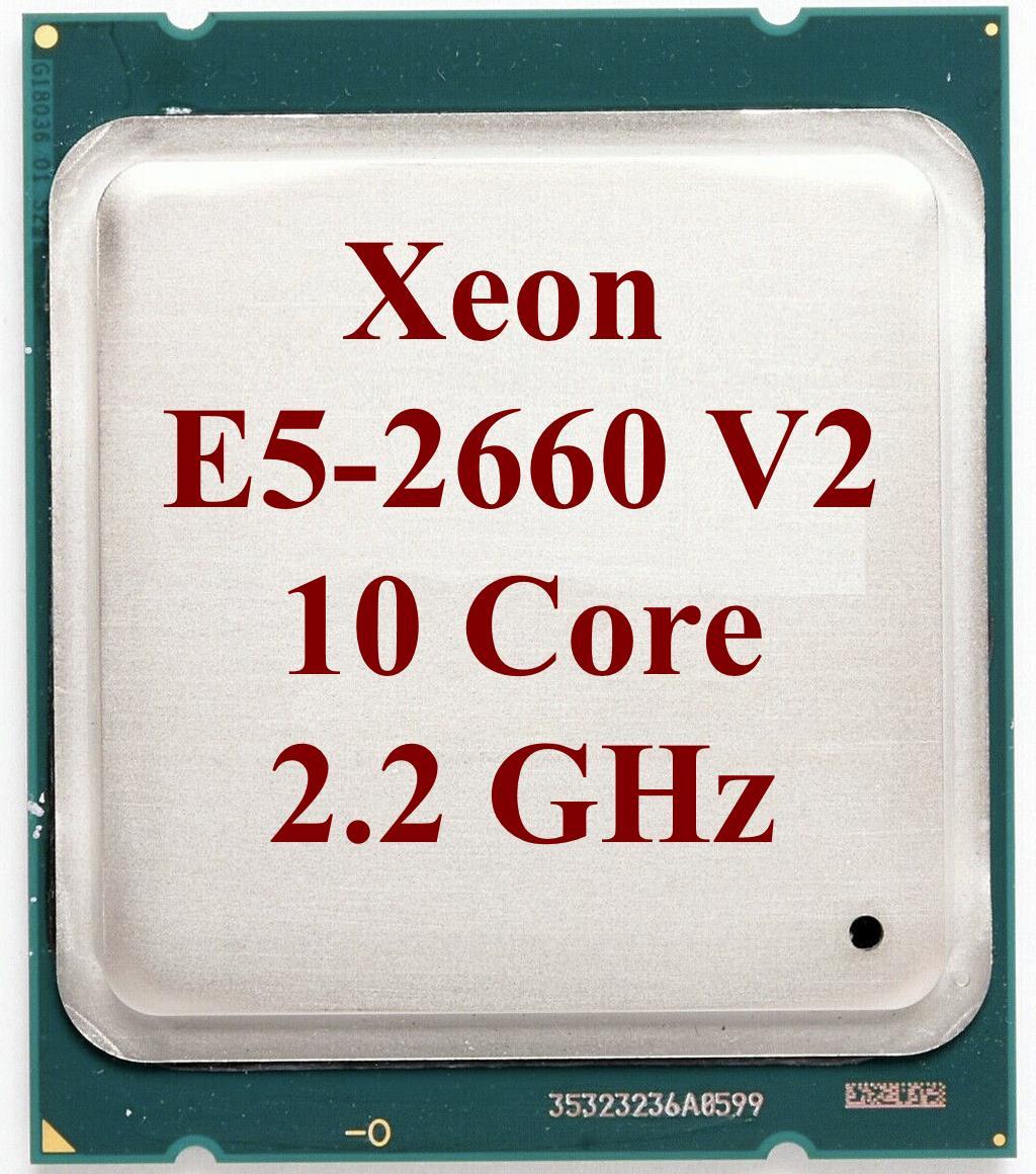 Процессор Intel Xeon E5-2660 V2 2.20 GHz (3.0GHz) 10 Core Socket 2011 ...