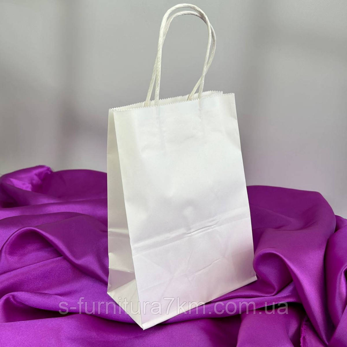 Купить Крафтовый бумажный пакет 15х21 см - белый, цена 15 ₴ — Prom.ua ...