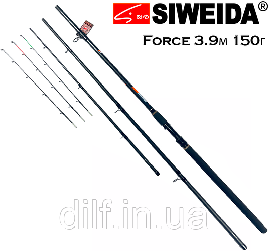 Фидерное Удилище Siweida Force Feeder 3.9м 150 г, ціна: 999 ₴, купити на Prom.ua