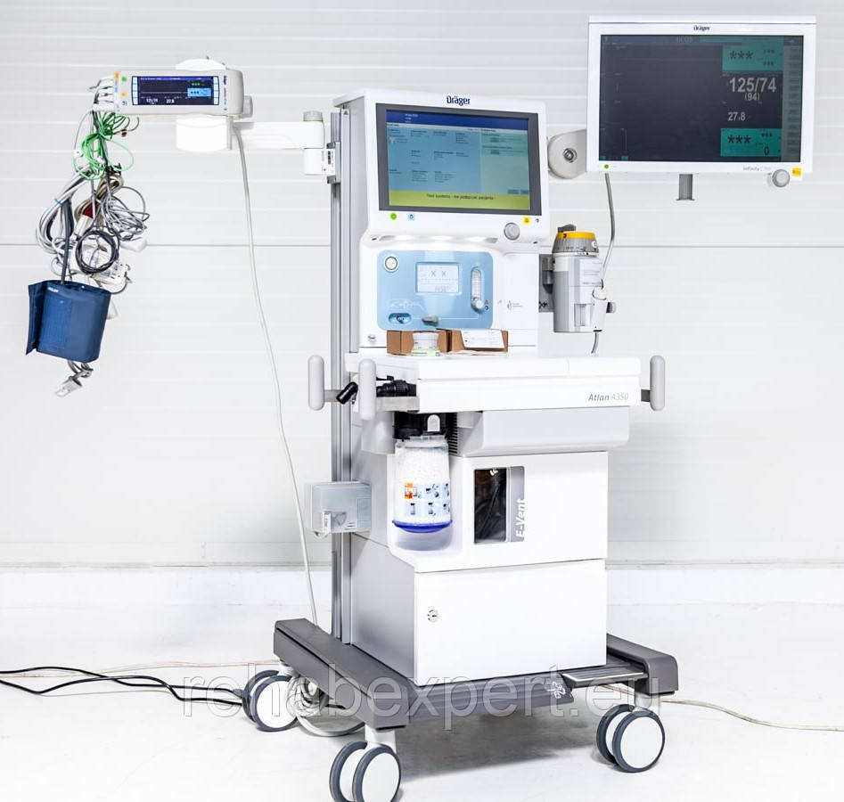 Наркозно-дихальний апарат Draeger Atlan A350 Anesthesia Machine ...