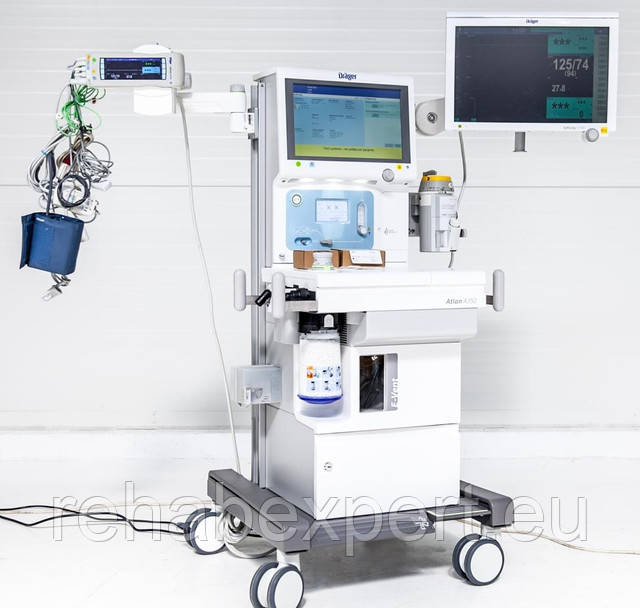 Наркозно-дыхательный аппарат Draeger Atlan A350 Anesthesia Machine ...