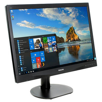 Монитор 24" 1920*1200 PLS Philips 240S4QMB LED VGA DVI MM Pivot чёрный ...