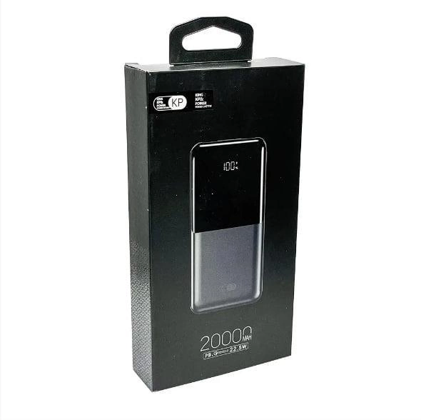 Купить Повербанк с быстрой зарядкой KP PD-29 20000 mAh 22.5W PD QC3.0, цена 790 ₴ — Prom.ua (ID ...