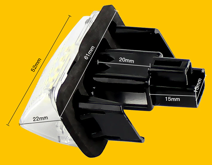 Підсвітка номера (LED) Peugeot 206 207 306 406 407 Partner (ID#1932527803), ціна: 790 ₴, купити ...