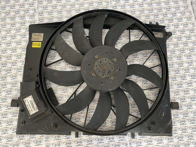 Вентилятор охолодження Mercedes W220, A2205000293, 850W (Зламаний ...