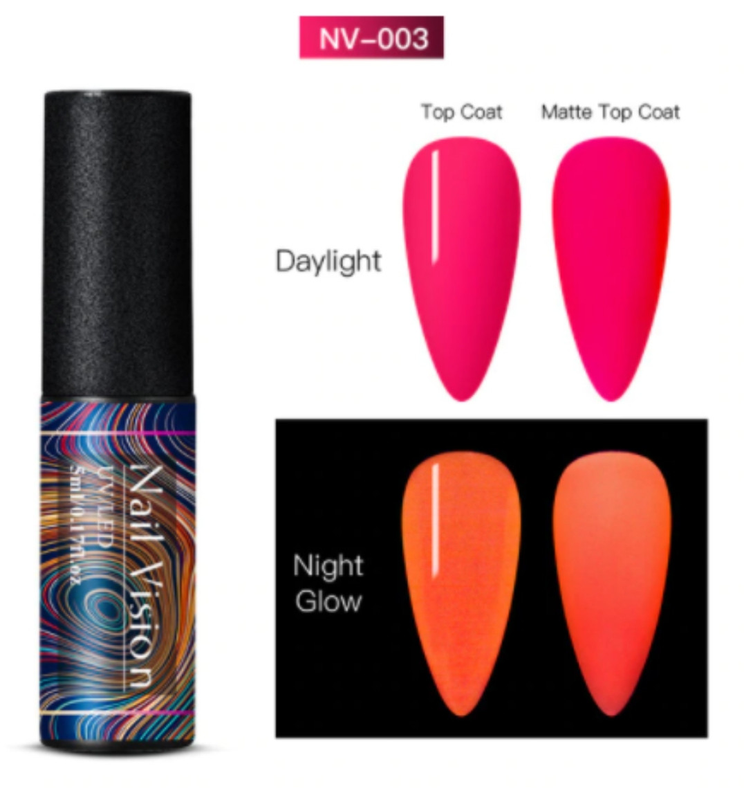 Купить Люминесцентный УФ гель-лак, 5мл для ногтей "Nail Vision ...