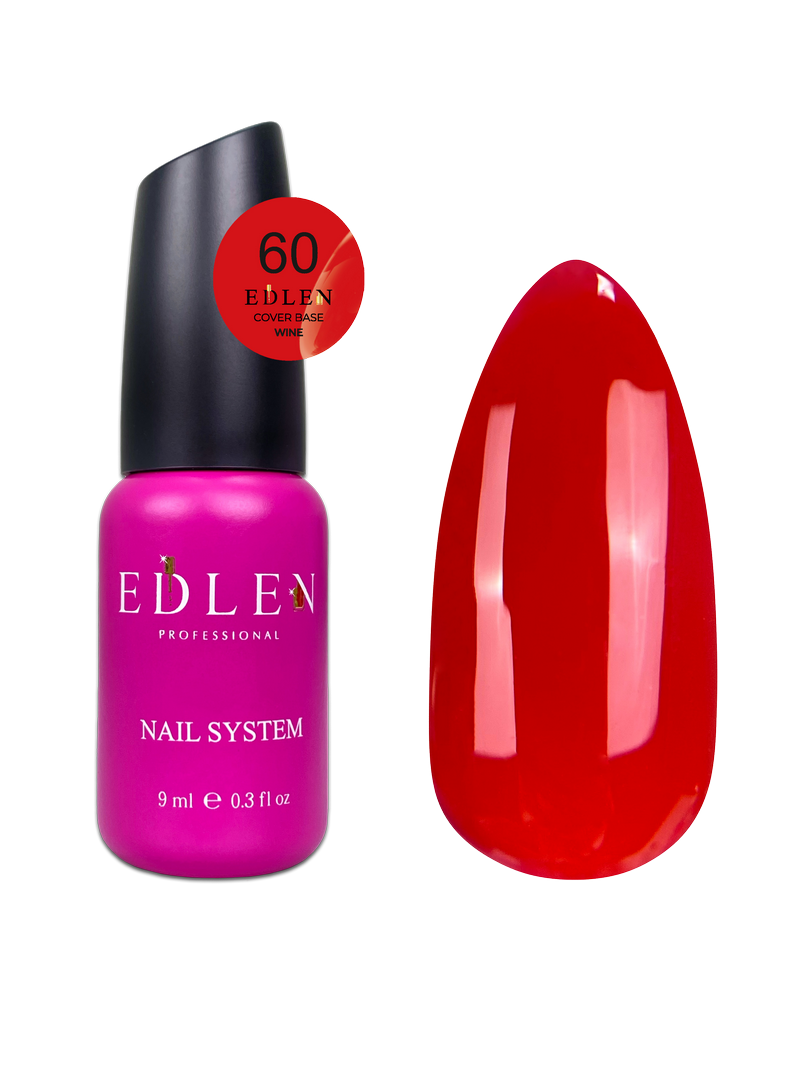 Купить EDLEN New Formula Cover Base №60 Wine, 9 мл, цена 155 ₴ — Prom ...