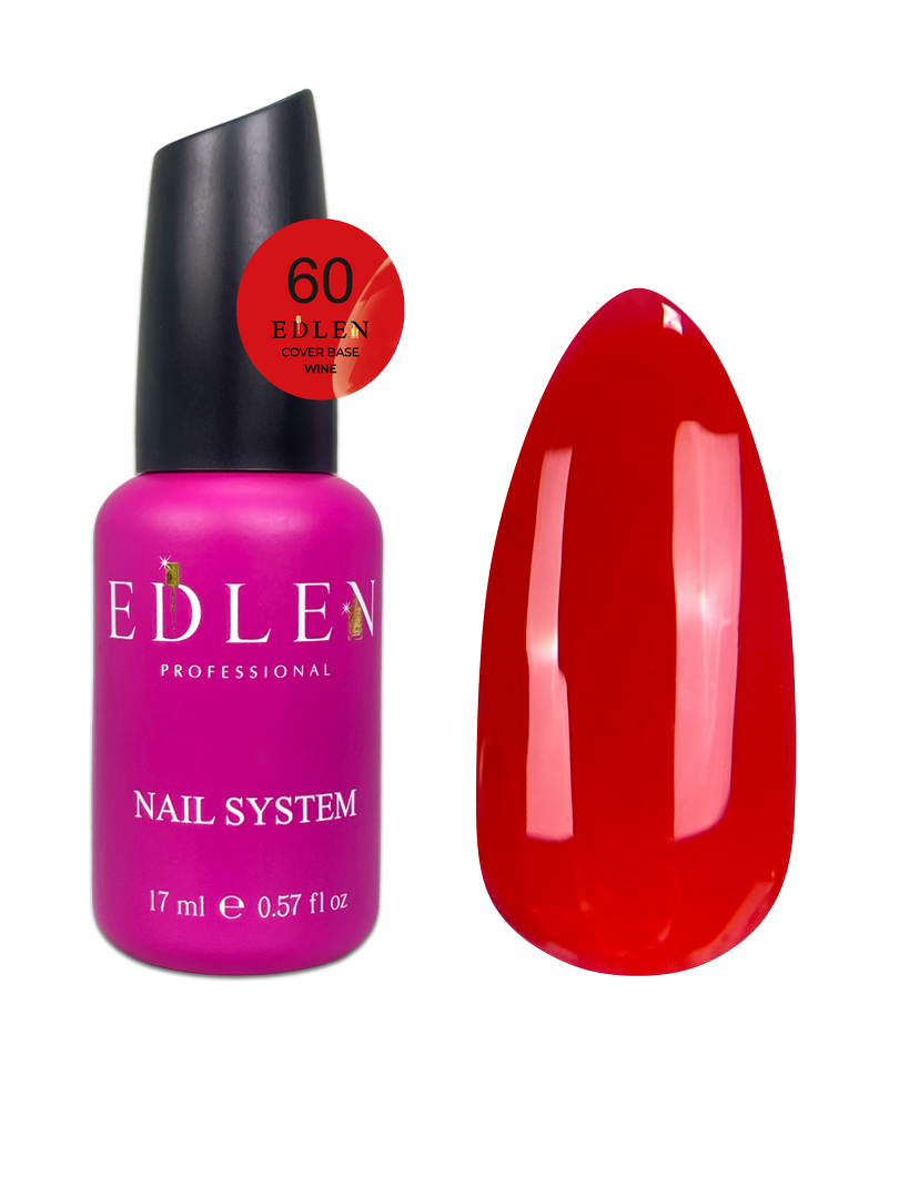 Купить EDLEN New Formula Cover Base №60 Wine, 17 мл, цена 225 ₴ — Prom ...