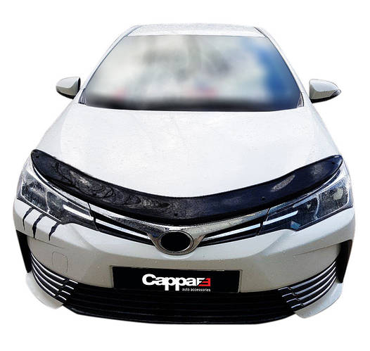 Купить Дефлектор капота (EuroCap) для Toyota Corolla 2013-2019 гг ...