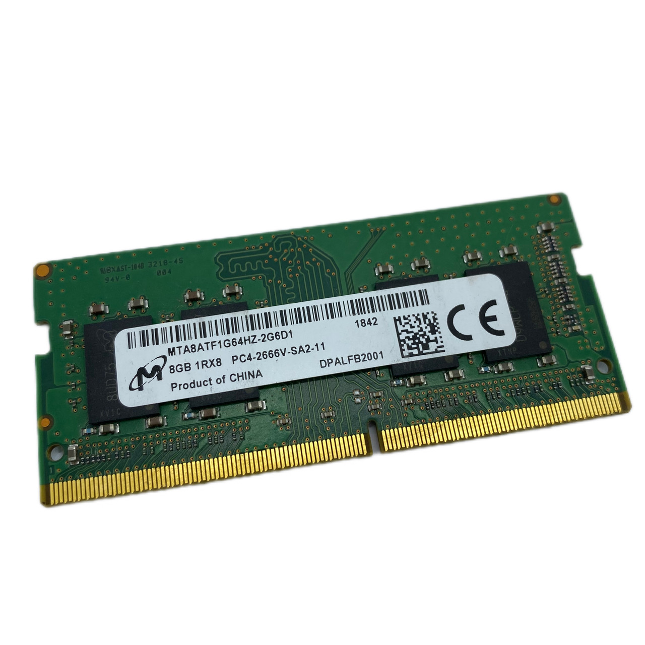 Оперативна пам'ять Micron (SO-DIMM, DDR4, 8Gb, 2666 MHz, MTA8ATF1G64HZ ...