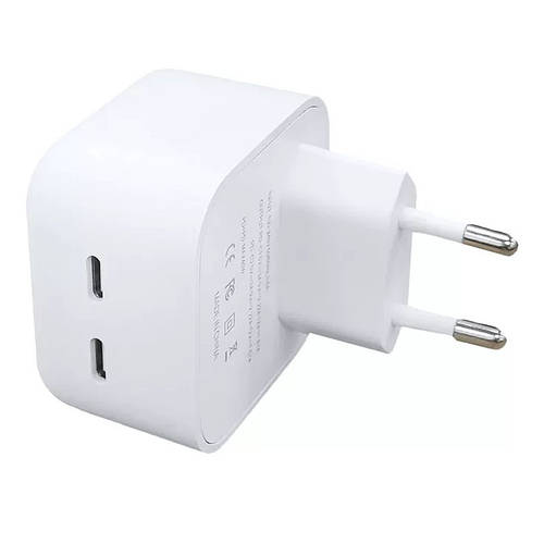 Блок живлення 35W Dual USB-C Port Compact Power Adapte (ID#1933124060 ...