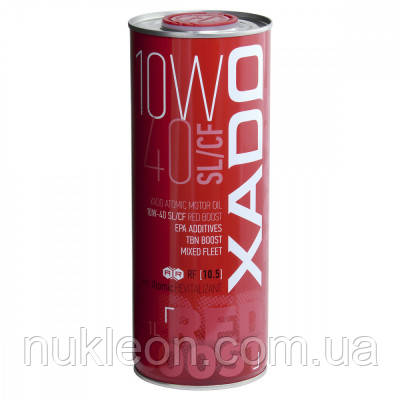 Моторное масло Xado 10W-40 SL/CF, Red Boost 1 л (XA 26144) (ID ...