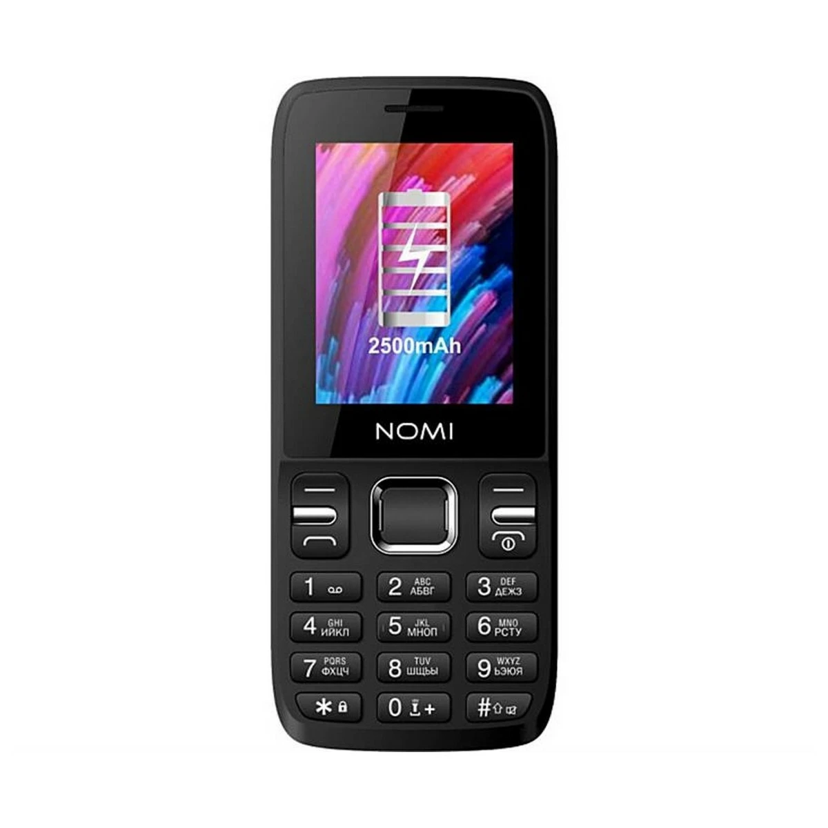 Купить Мобильный телефон Nomi i2430 Dual Sim Black, цена 769 ₴ — Prom ...