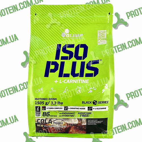 Ізотонічний Напій Olimp Iso Plus 1500 г Cola Кола (ID#1933516308), цена ...