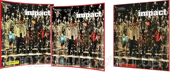 Impact 1 Student's Book + Workbook + Grammar Book (Підручник + робочий ...