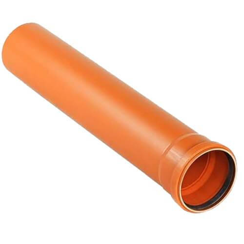 Труба для наружной канализации Valrom SN4 110x2,7 мм L=6000 мм ПВХ (ID ...