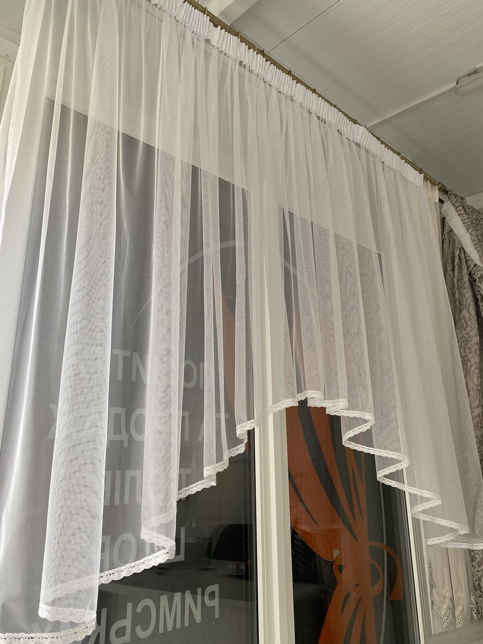 Коротка Тюль грек сітка З Мережевом Аркою — в Категории Гардины на Bigl Ua 1933716834
