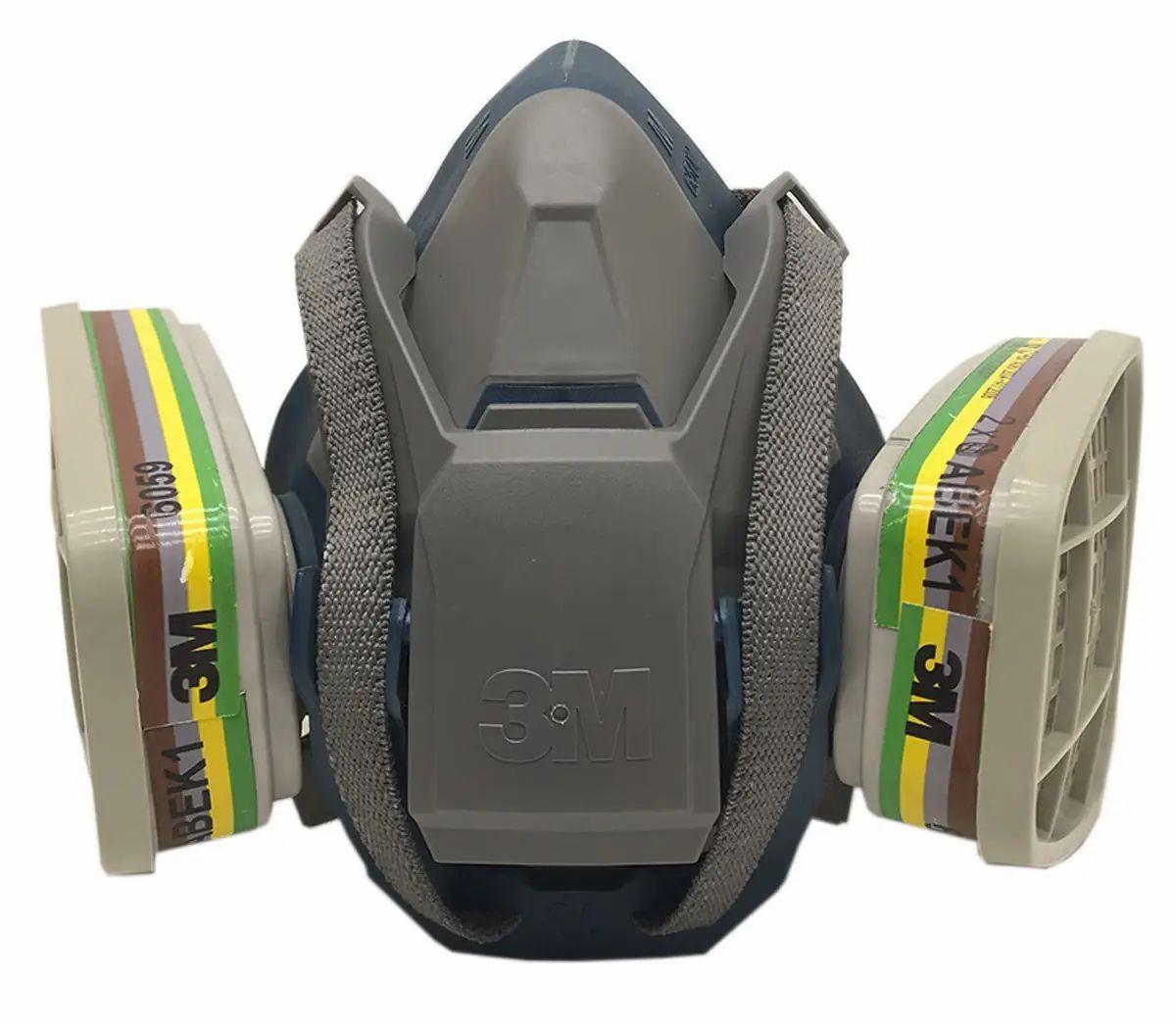 Напівмаска 3M 6500 (6502QL) + фільтра повний комплект, ціна: 1195 ...