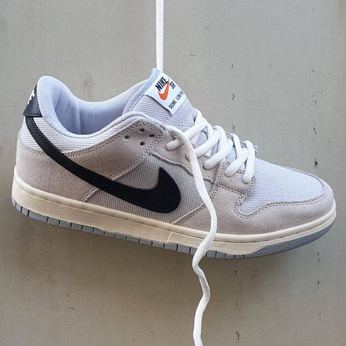 Купить Nike SB Dunk Low Light Grey Black, цена 1850 ₴ — Prom.ua (ID ...